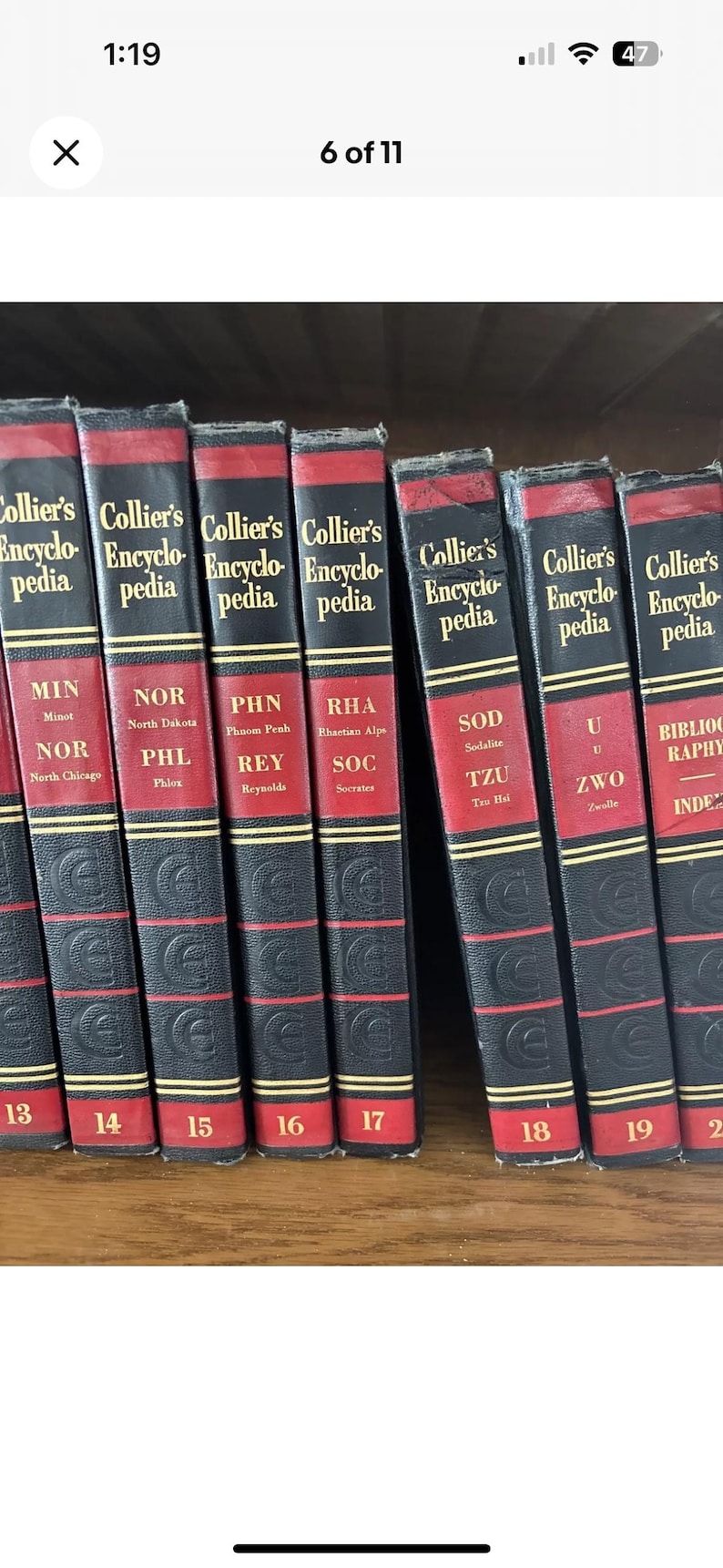 Collier's Encyclopedia (20 Volume Set) COMPLETE SET - Etsy