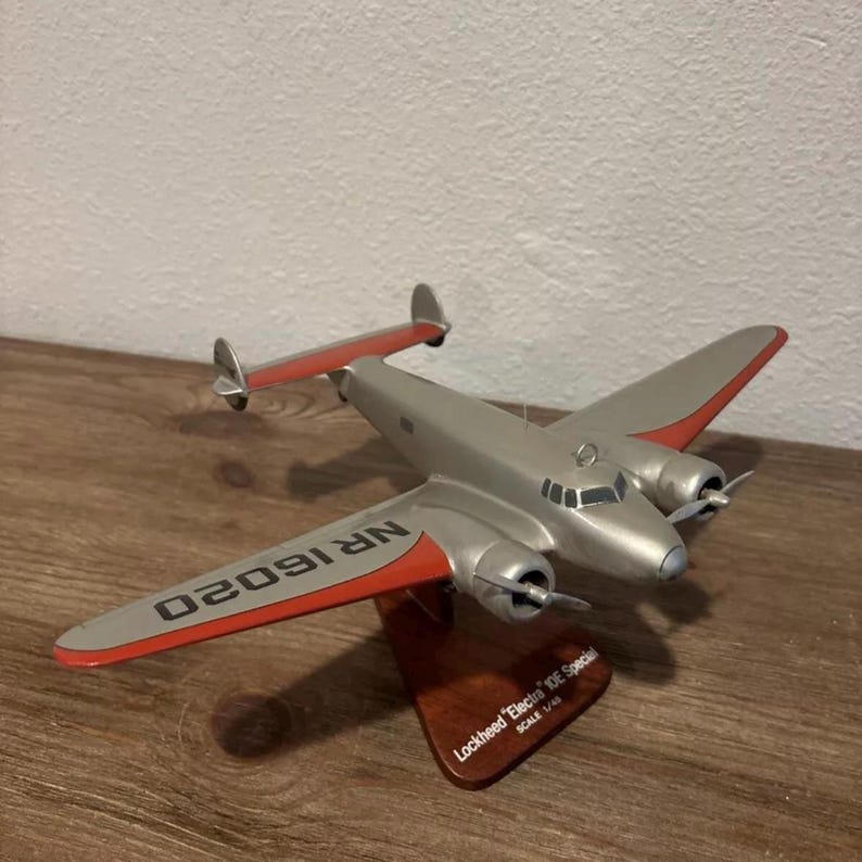 Lockheed electra 10E Special 1/48 Scale Model Airplane Plane - Etsy