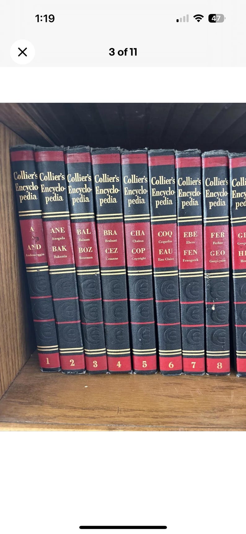 Collier's Encyclopedia (20 Volume Set) COMPLETE SET - Etsy