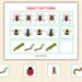 Insect Patterns,insect Activity,cut and Paste Patterns,preschool ...