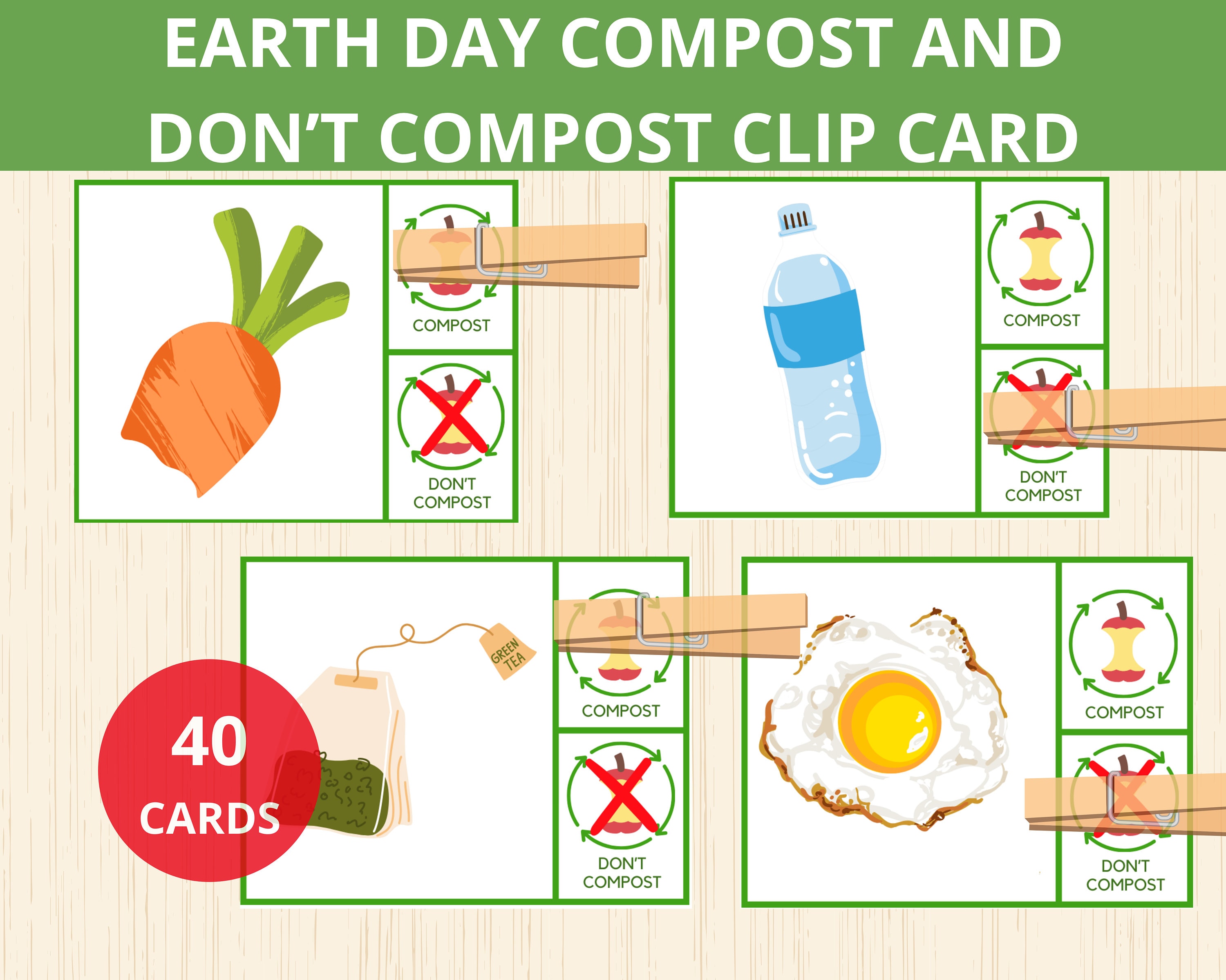 Composting Activity for Kids, Feed the Worms,earth Day Activity,recycle ...