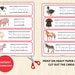 Farm Animals Word Tracing Cards,farm Words Tracing,farm Montessori,farm ...