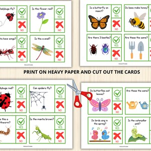 Spring Question Card,yes or No Question,spring Activities,spring Task ...