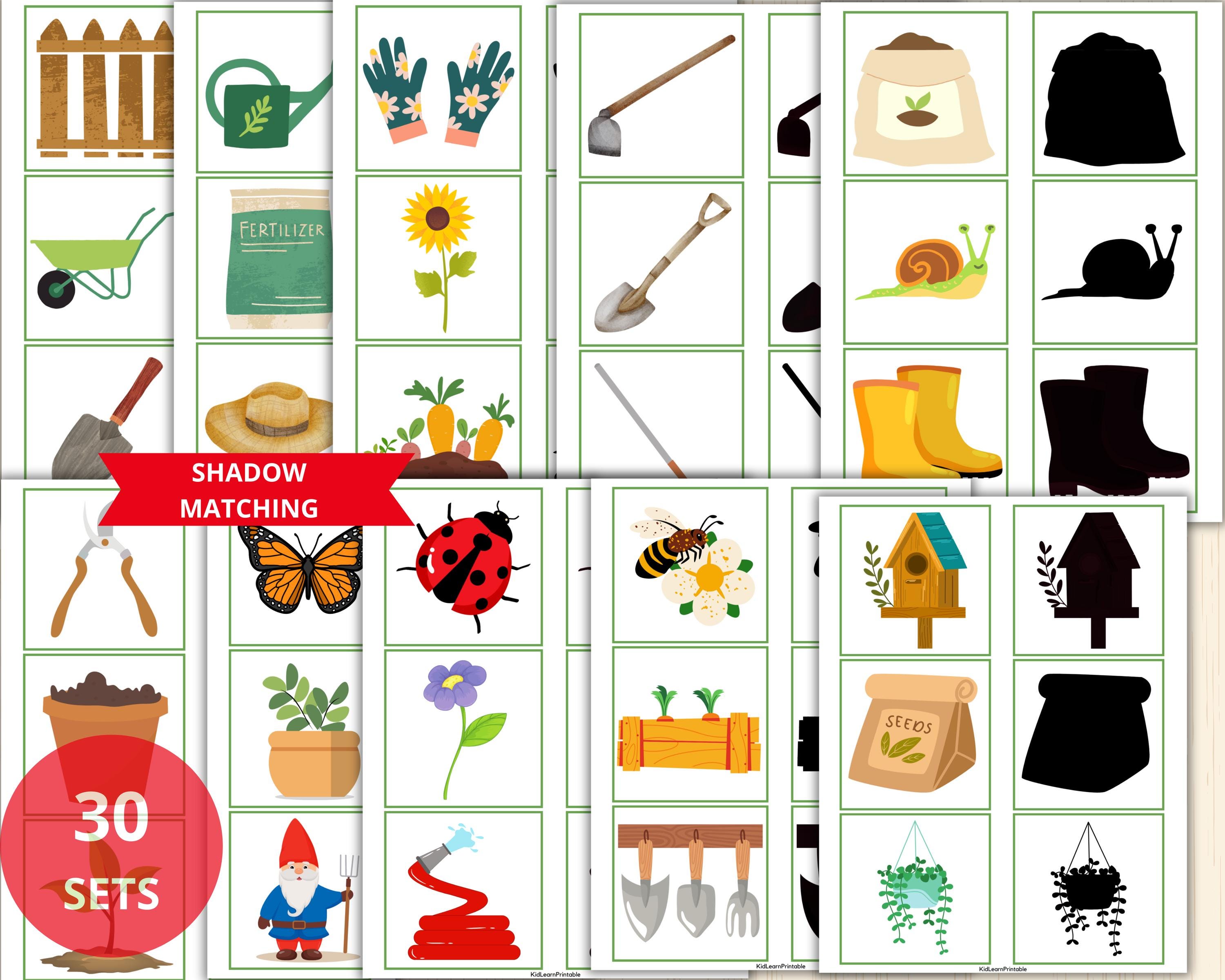 Garden Bundle,garden Unit Study,spring Preschool,homeschool Learning ...