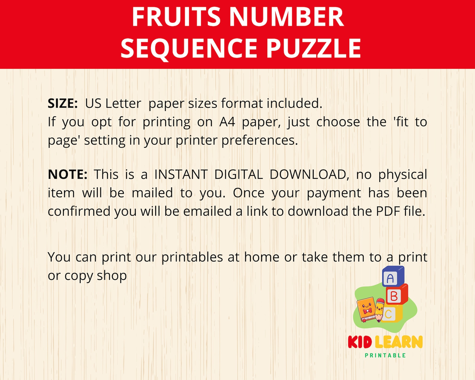 Fruits Puzzle Number Sequence,toddler Puzzle Pairs,fruit Matching ...
