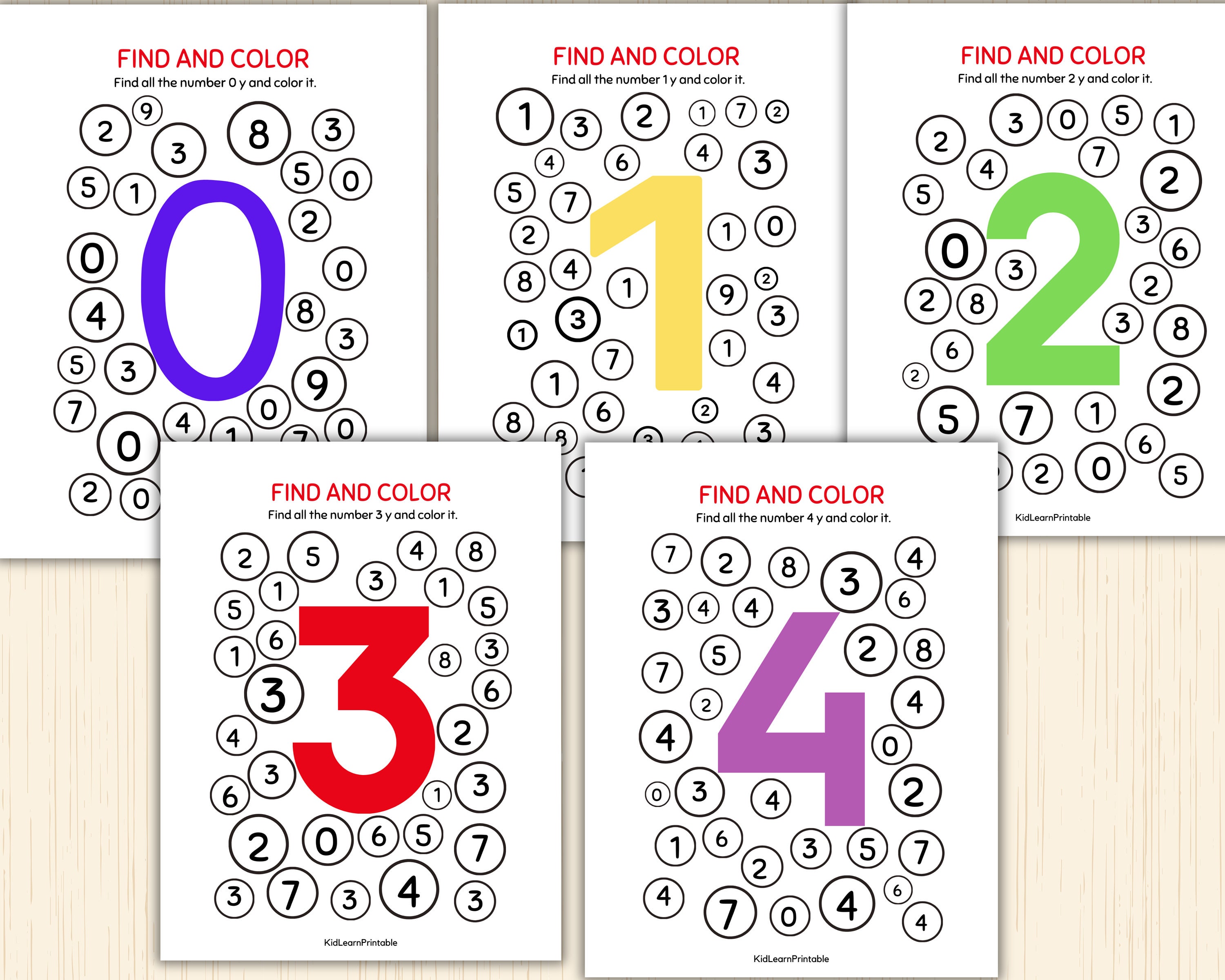 Number Recognition,number Tracing,traceable Numbers,preschool ...