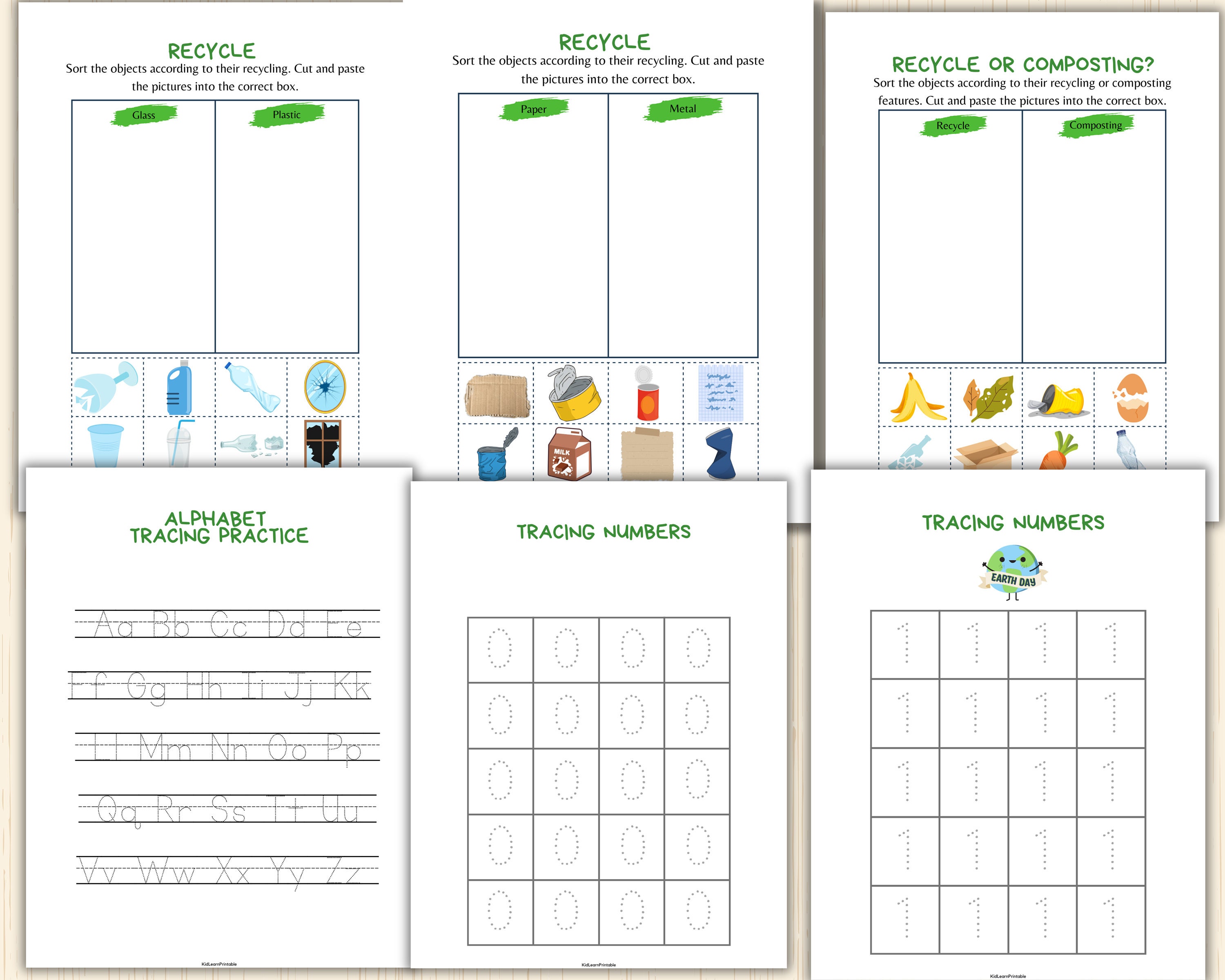 Earth Day Activity Pack,earth Day Activity Book, Colouring Pages ...