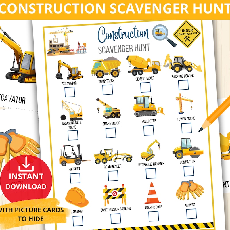 Scavenger Hunt Vehicles - Etsy UK