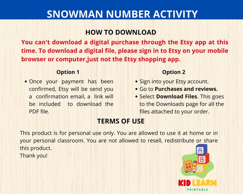 Snowman Number Activity,winter Math Activity,snowman Counting Game ...