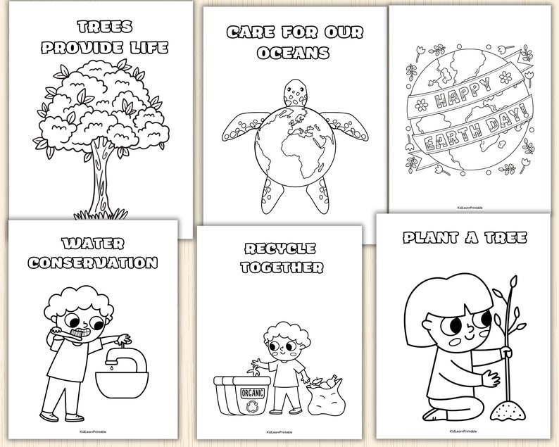 Earth Day Coloring Pages,earth Day Worksheet,coloring Sheets, Spring ...