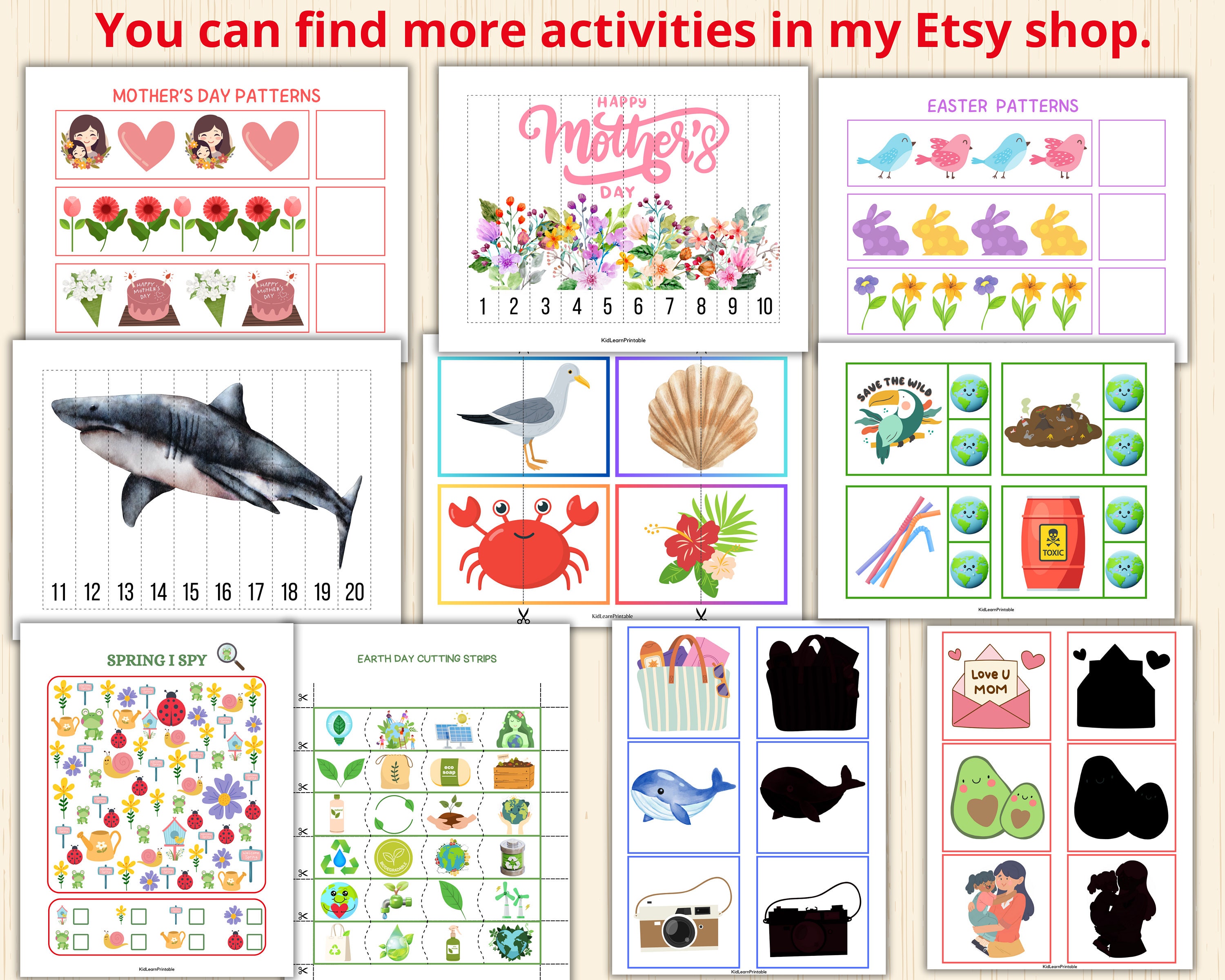 Summer Preschool,summer Puzzle, Activity,number Sequence,sequence ...