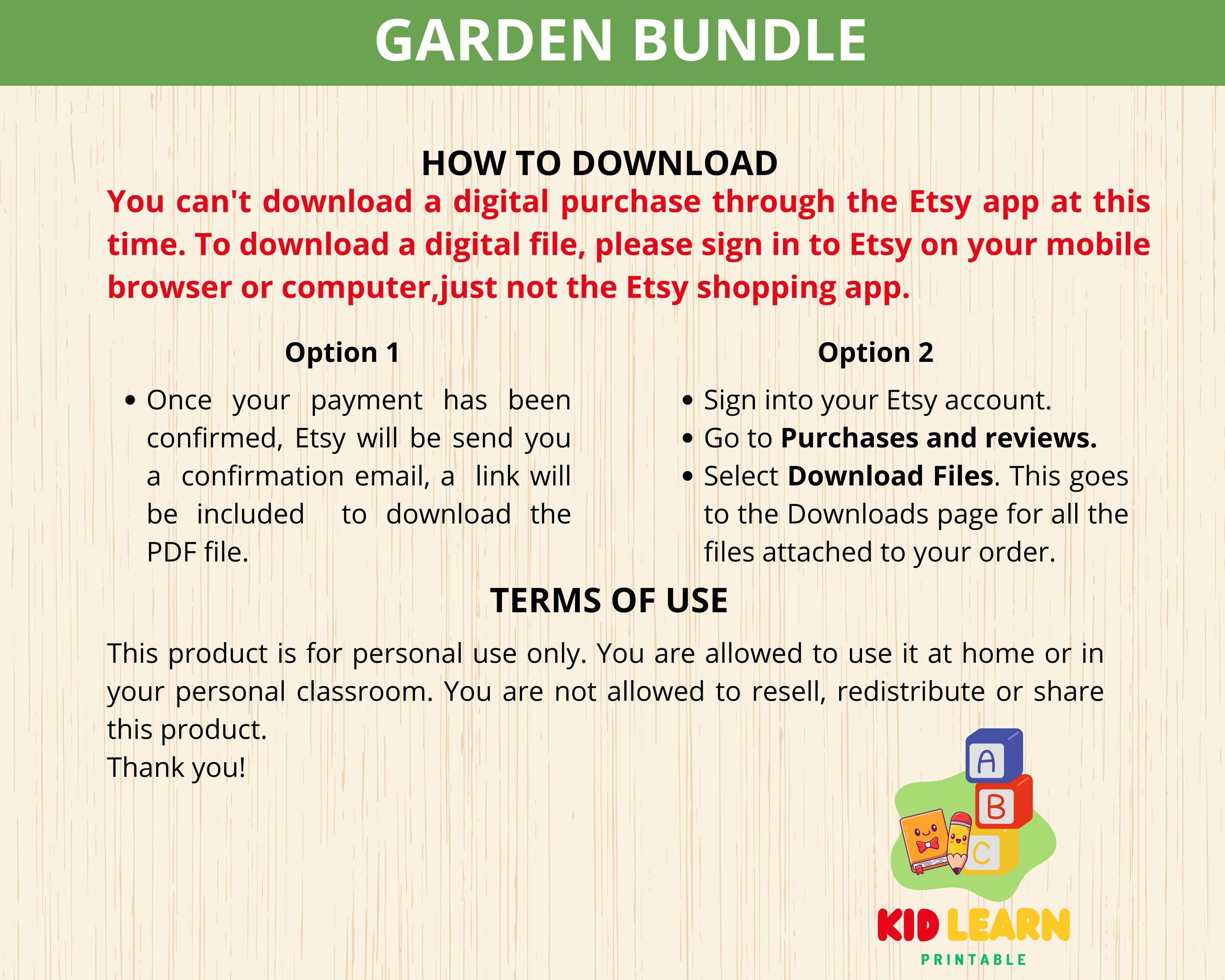 Garden Bundle,garden Unit Study,spring Preschool,homeschool Learning ...