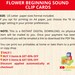 Flowers Beginning Sound,nature Letter Sound,flower Vocabulary,flower ...