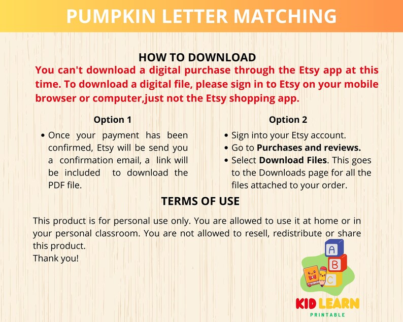 Pumpkin Alphabet Puzzle Pairs,fall Alphabet Match,matching Cards ...