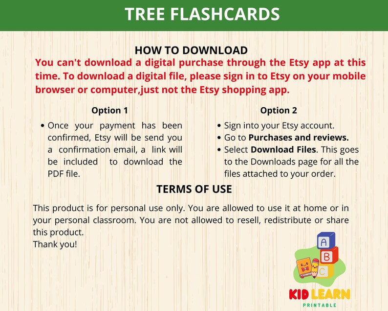 Tree Flashcards,tree Montessori Preschool,tree Unit Study,forest ...