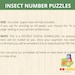 Insect Preschool,insect Number Puzzles,number Sequence,numbers 1-10 ...