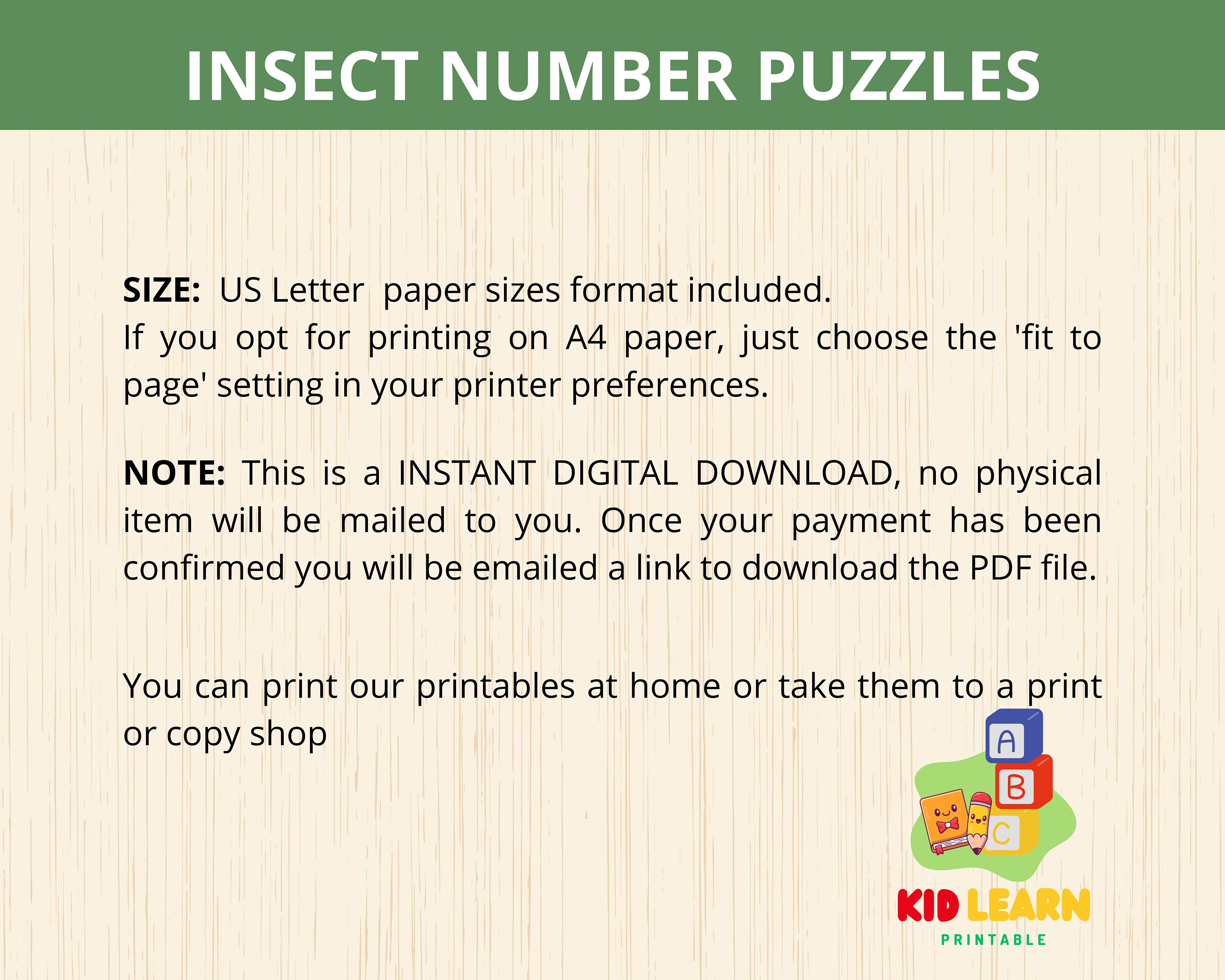 Insect Preschool,insect Number Puzzles,number Sequence,numbers 1-10 ...