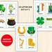 St. Patrick's Day Vocabulary, St Patricks Flash Card,st. Paddy's Day ...