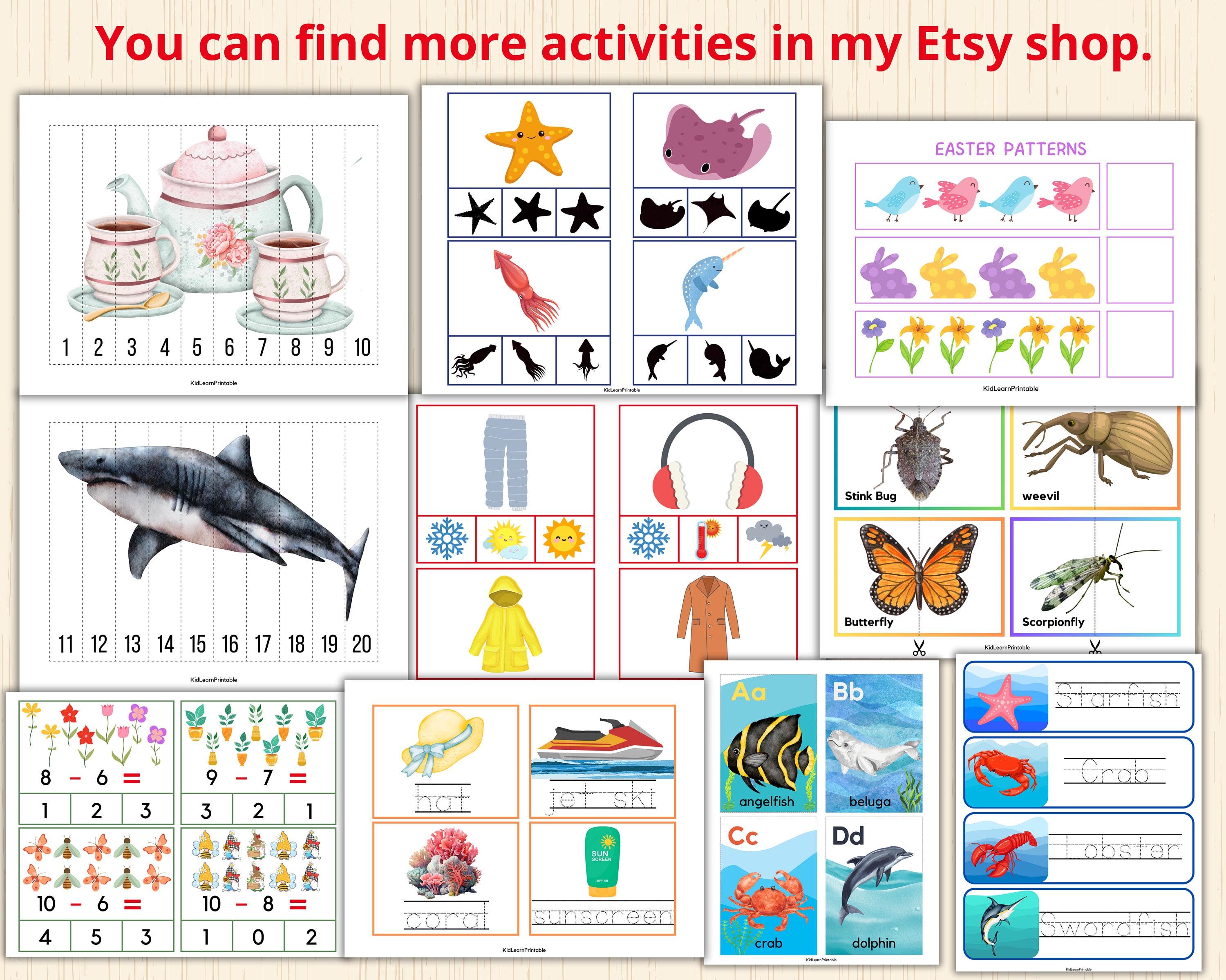 Clothes Vocabulary,clothes Montessori Flashcards,nomenclature Cards for ...