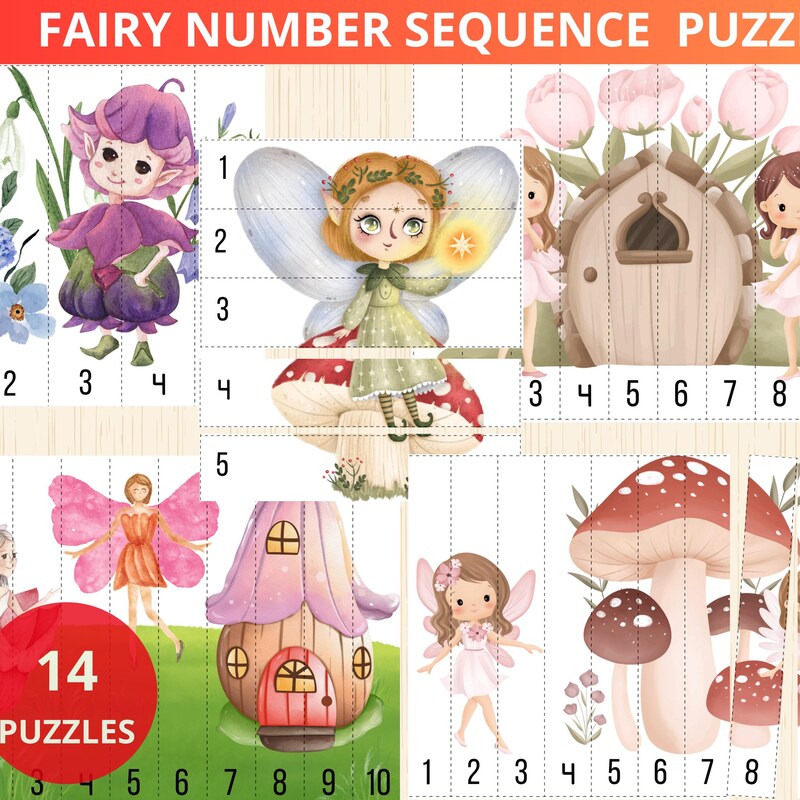 Fairy Tale Puzzle - Etsy
