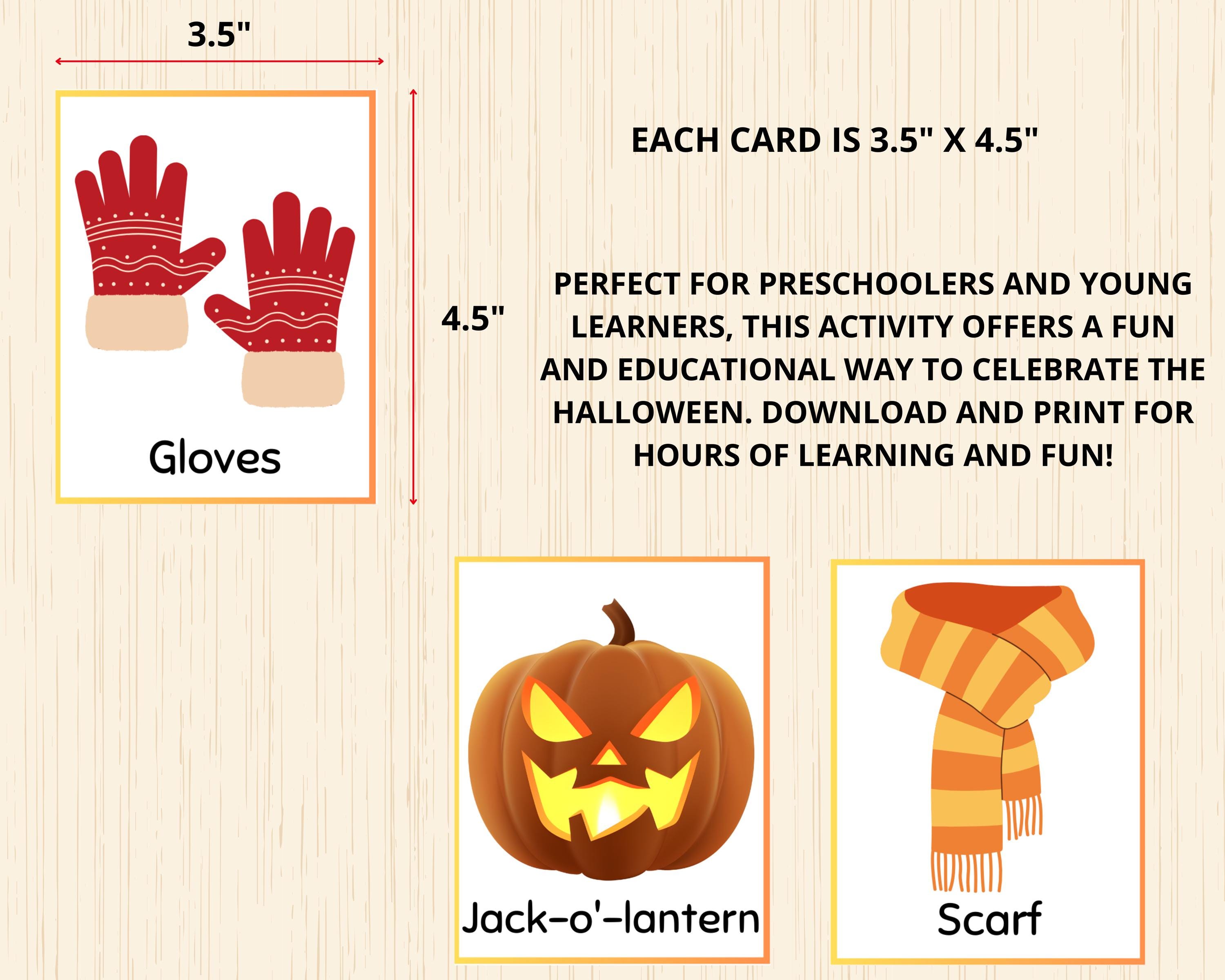 Autumn Flashcard,fall Vocabulary,nature Cards,autumn Montessori,autumn ...