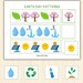Earth Day Patterns,earth Day Busy Book,earth Day Activity, Cut and ...