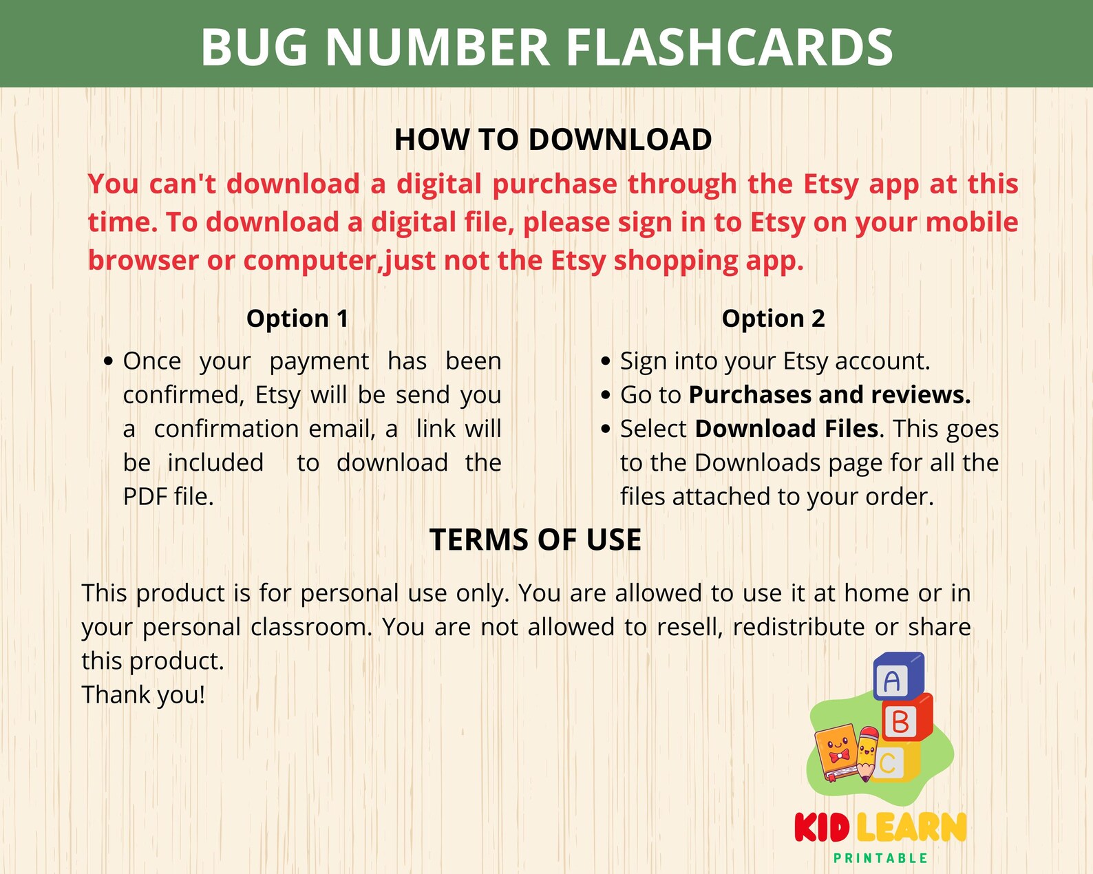 Bugs Number Flashcard,minibeast Number Cards,insect Preschool,nature ...