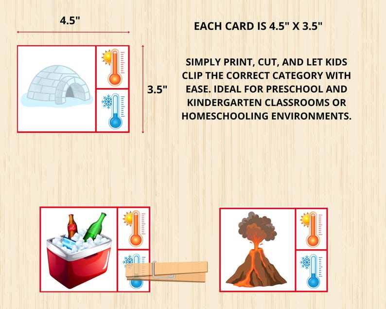 Hot and Cold Sorting,hot and Cold Sensory Activity,hot Vs Cold ...