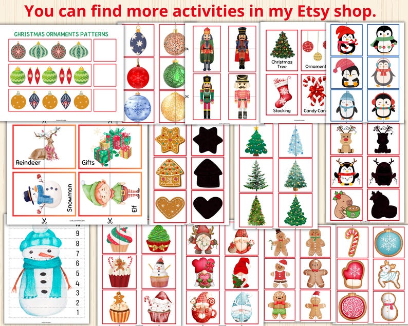Nutcracker Memory Game,nutcracker Matching Activity,christmas Memory ...