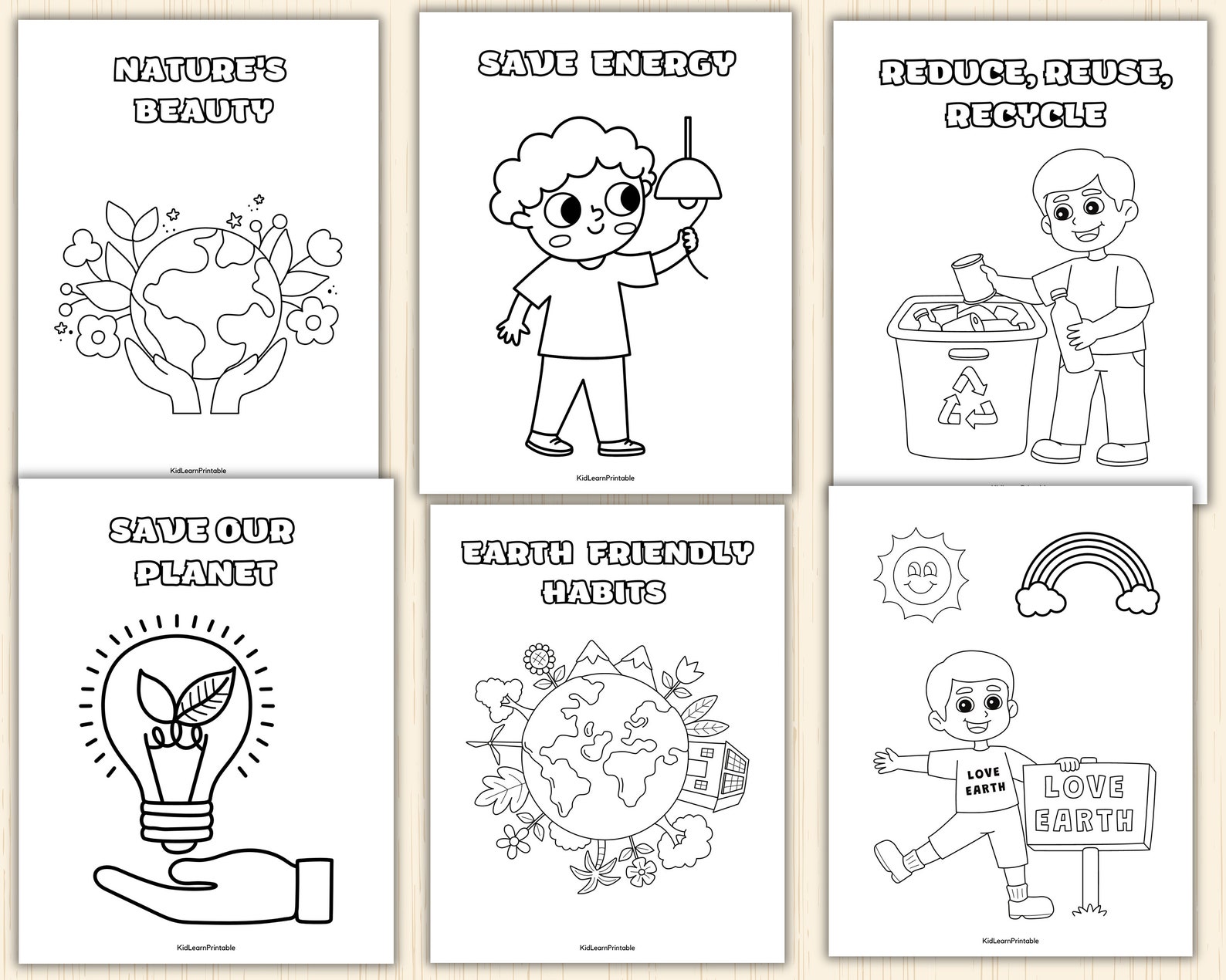 Earth Day Coloring Pages,earth Day Worksheet,coloring Sheets, Spring ...