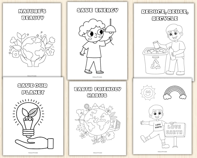 Earth Day Coloring Pages,earth Day Worksheet,coloring Sheets, Spring ...