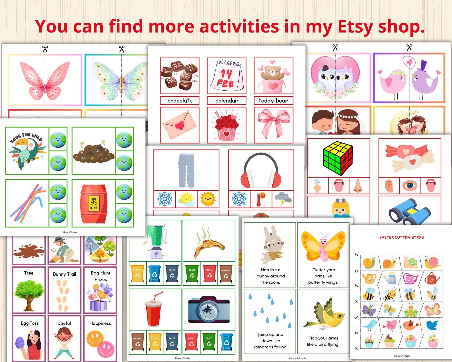 Spring I Spy,i Spy Game,spring Activity,look and Find,learn to Count,i ...