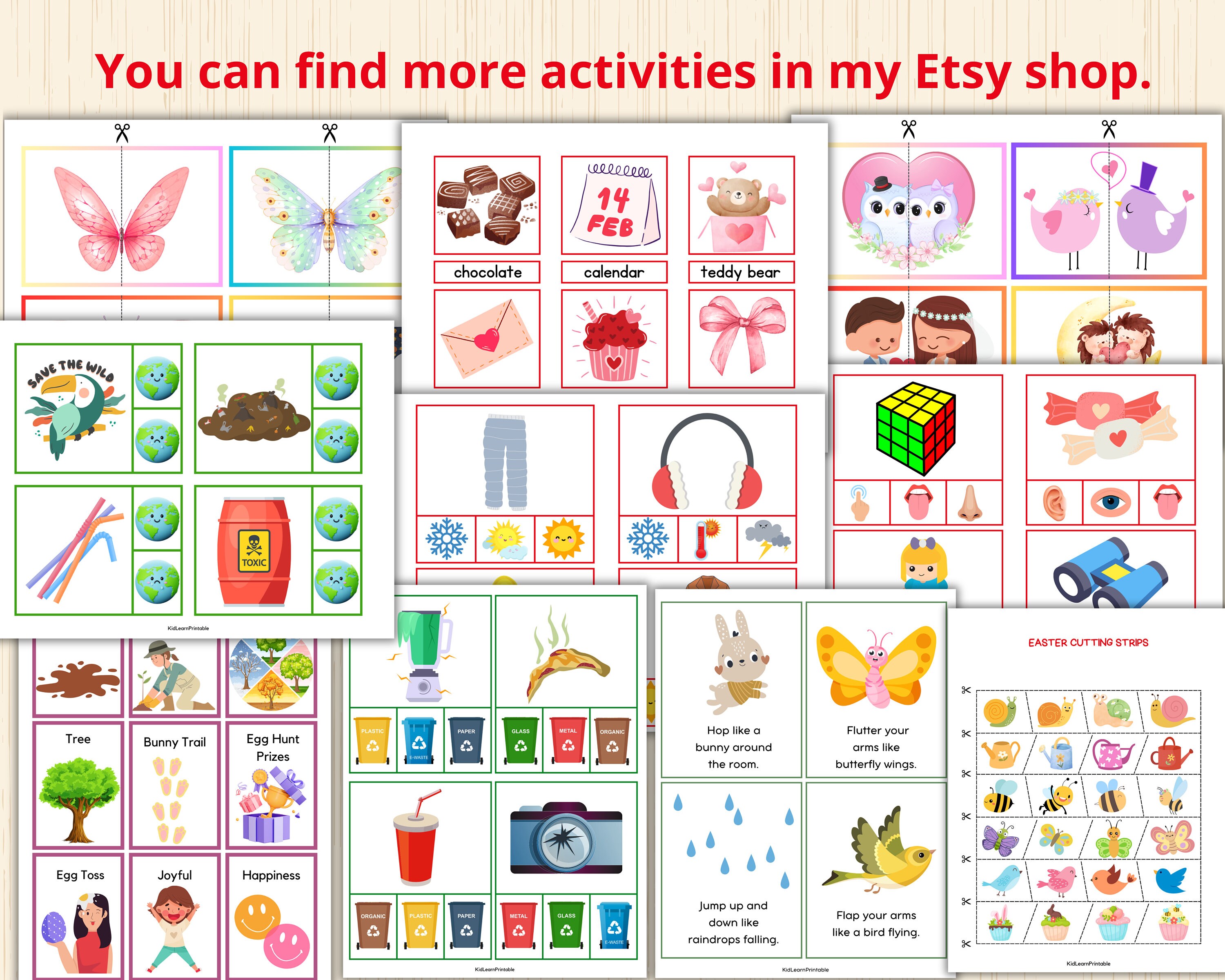 Spring I Spy,i Spy Game,spring Activity,look and Find,learn to Count,i ...