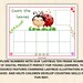Ladybug Ten Frame,ladybug Printable Game,numbers 1-10,count and Match ...