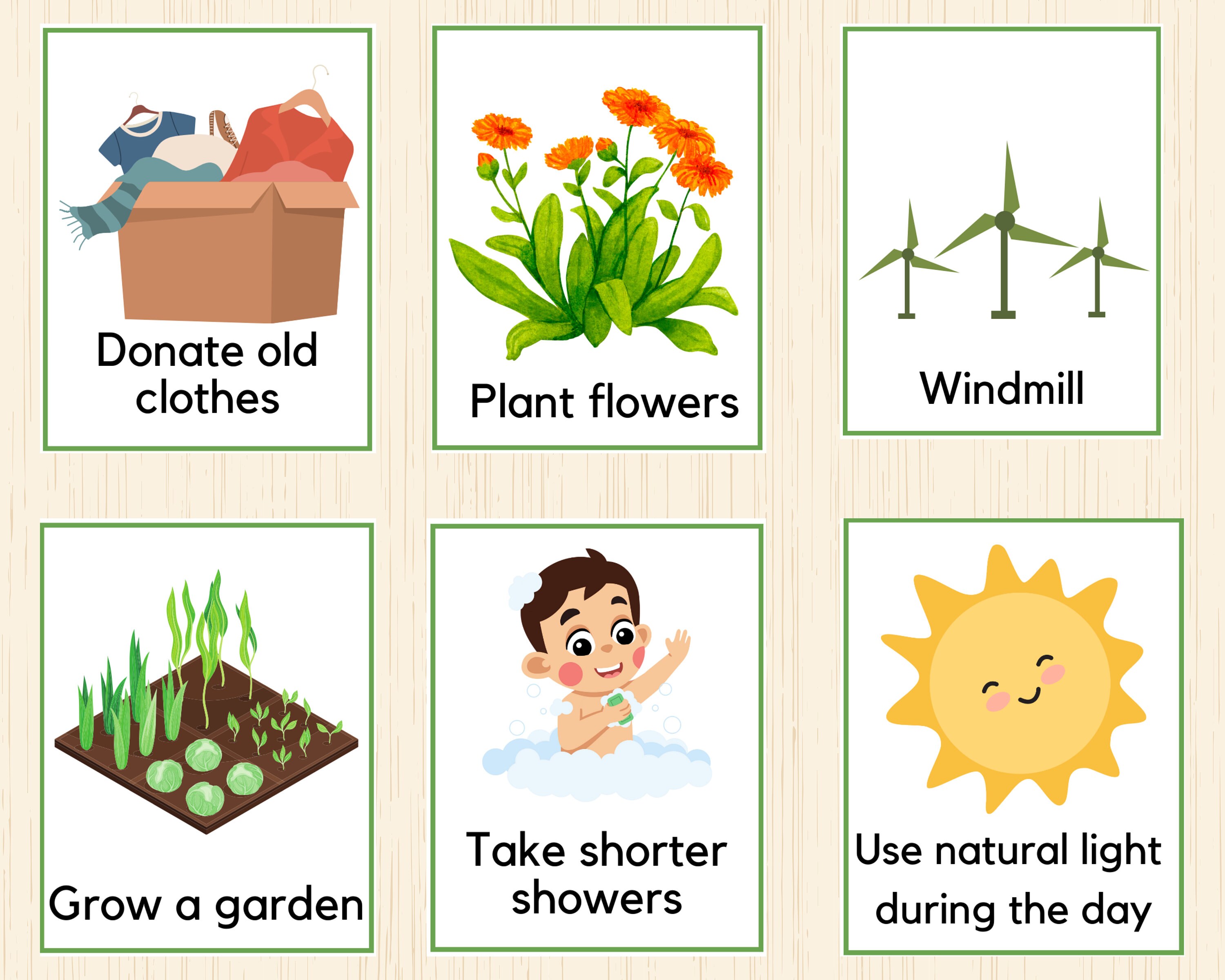 Earth Day Matching Game,earth Day Puzzles,matching Activity,environment ...