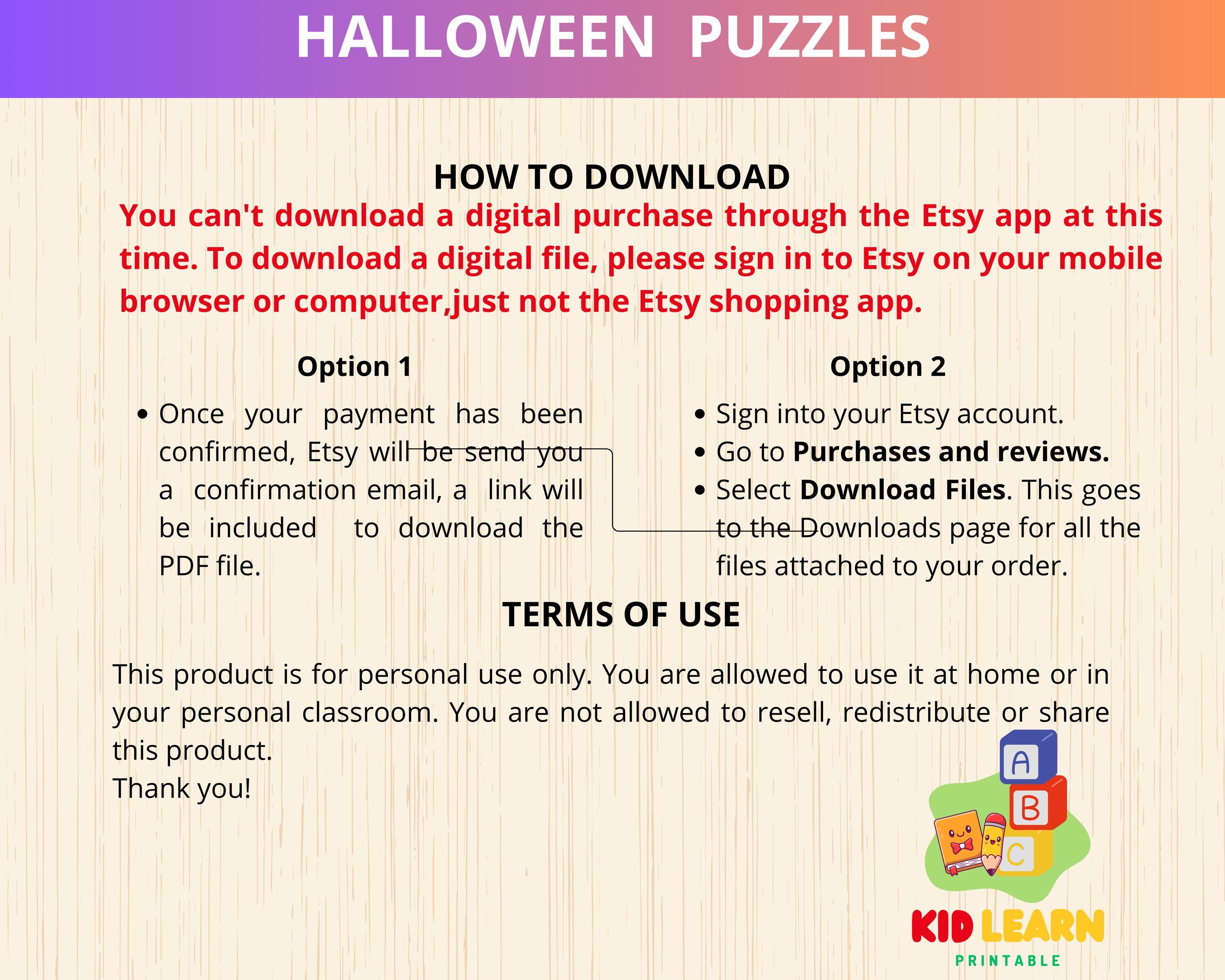 Halloween Number Puzzles,halloween Montessori,halloween Number Sequence ...
