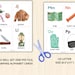Camping Alphabet Cards,camping Flashcards,camping Montessori,camp Cards ...