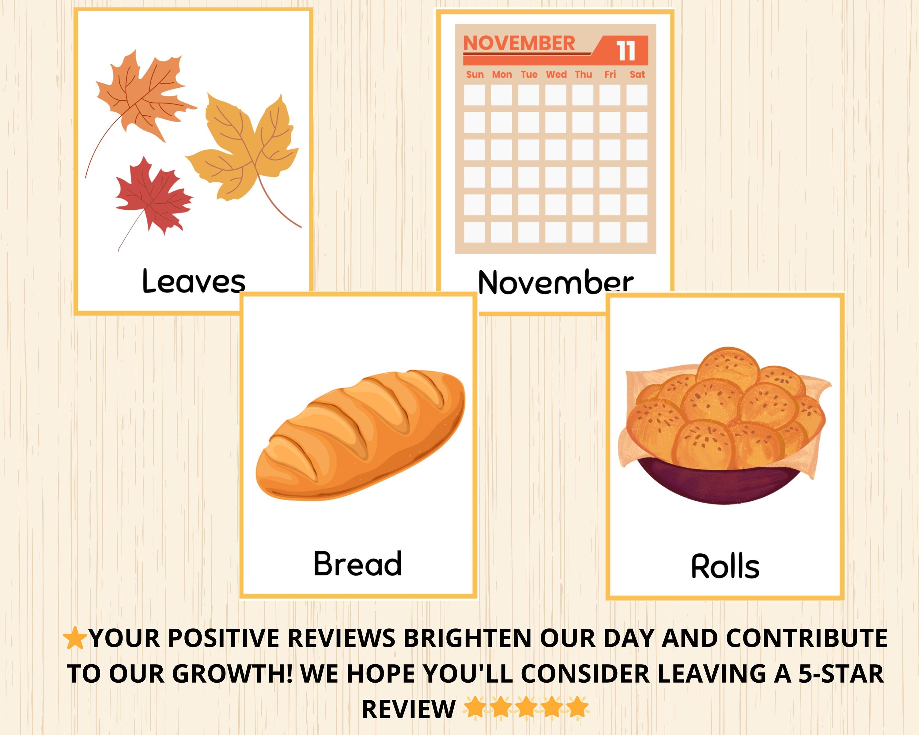 Thanksgiving Vocabulary Flashcards,thanksgiving Words,thanksgiving ...