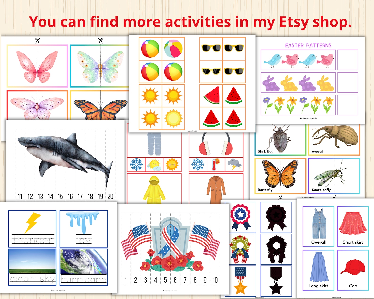 Memorial Day Matching Activity,memorial Day Puzzles,symmetry Puzzles ...