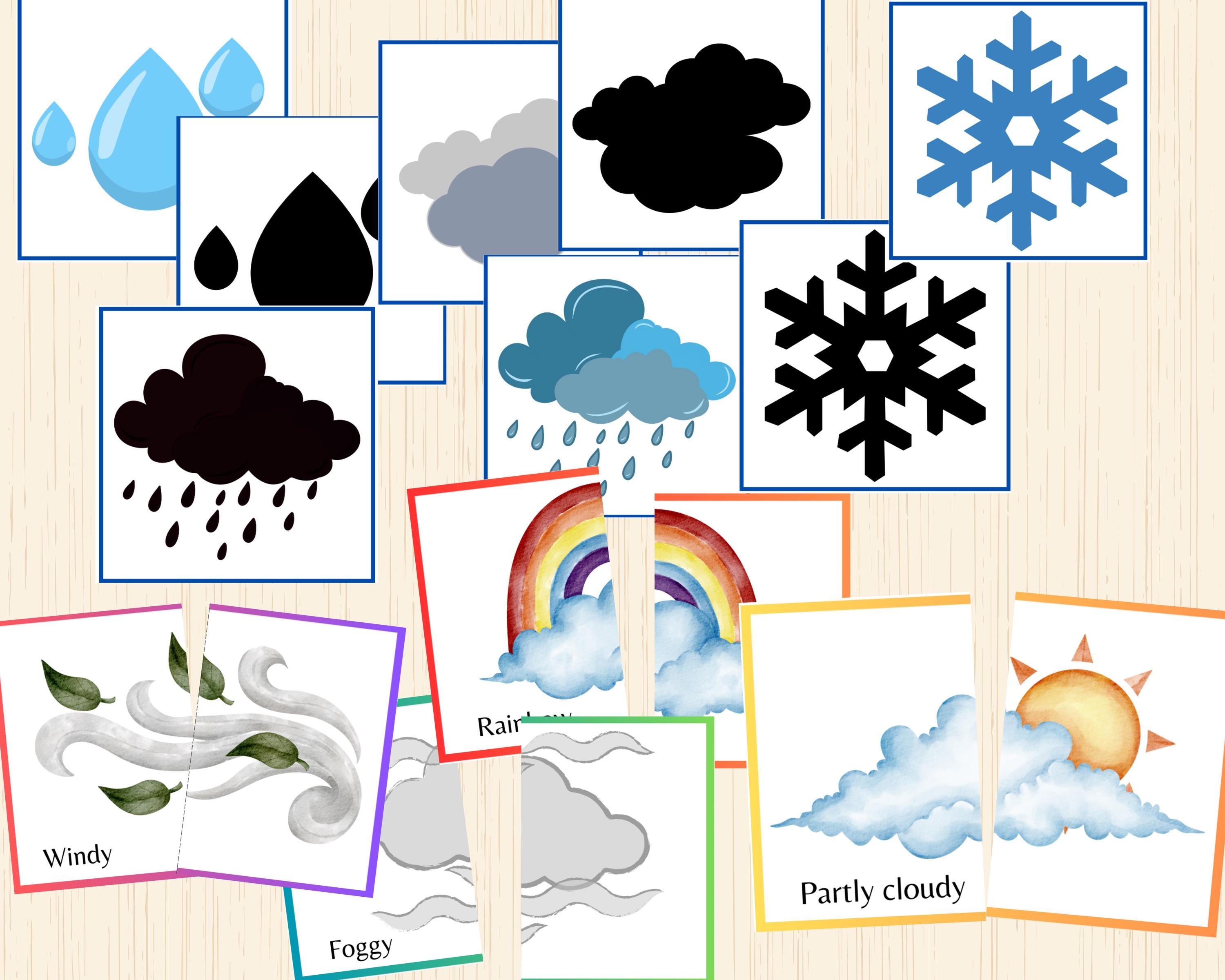 Weather Bundle,weather Busy Book,weather Unit Study,weather Preschool ...