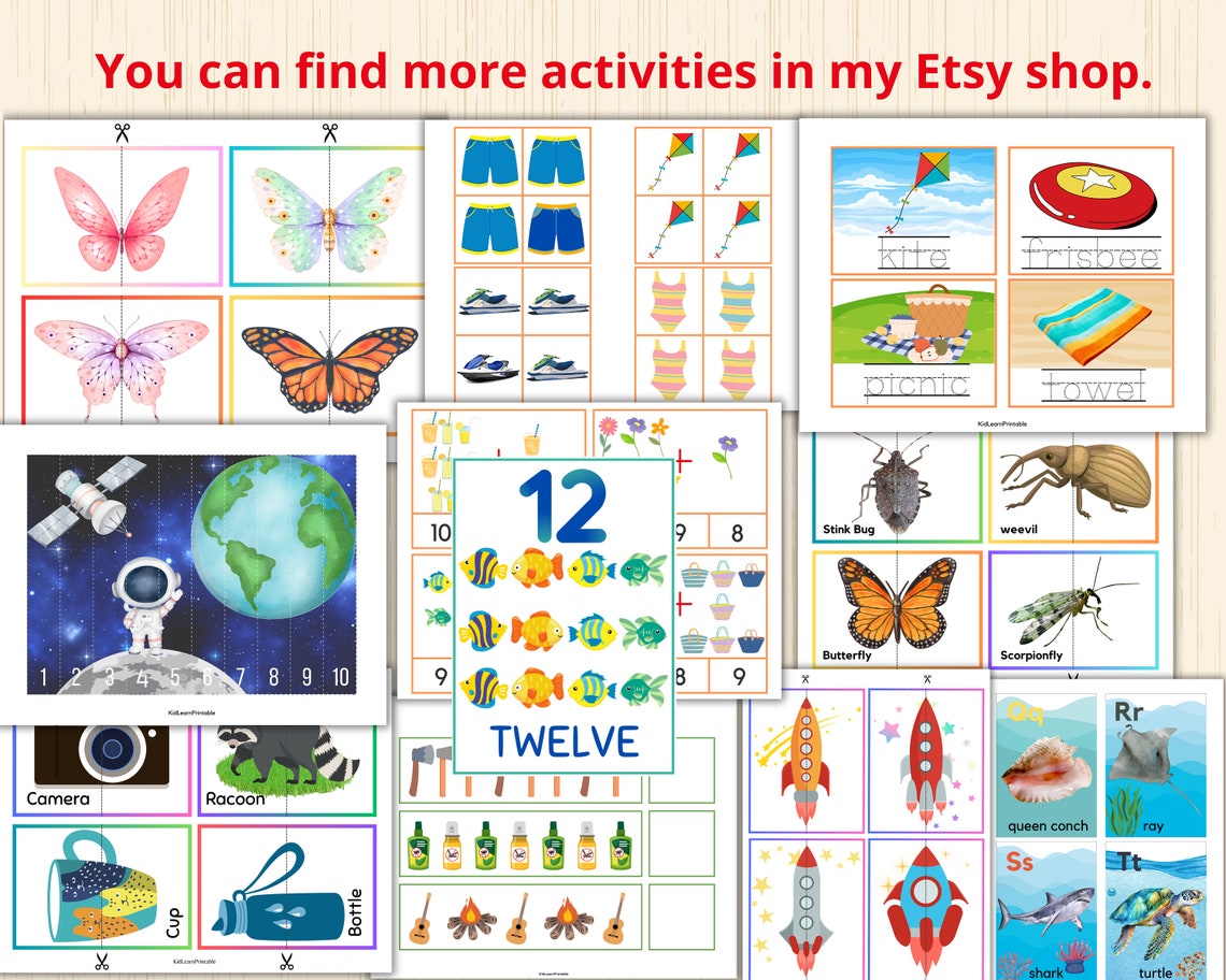 Ocean Number 1-10 Flashcards,sea Animals Number Cards,sea Animals ...