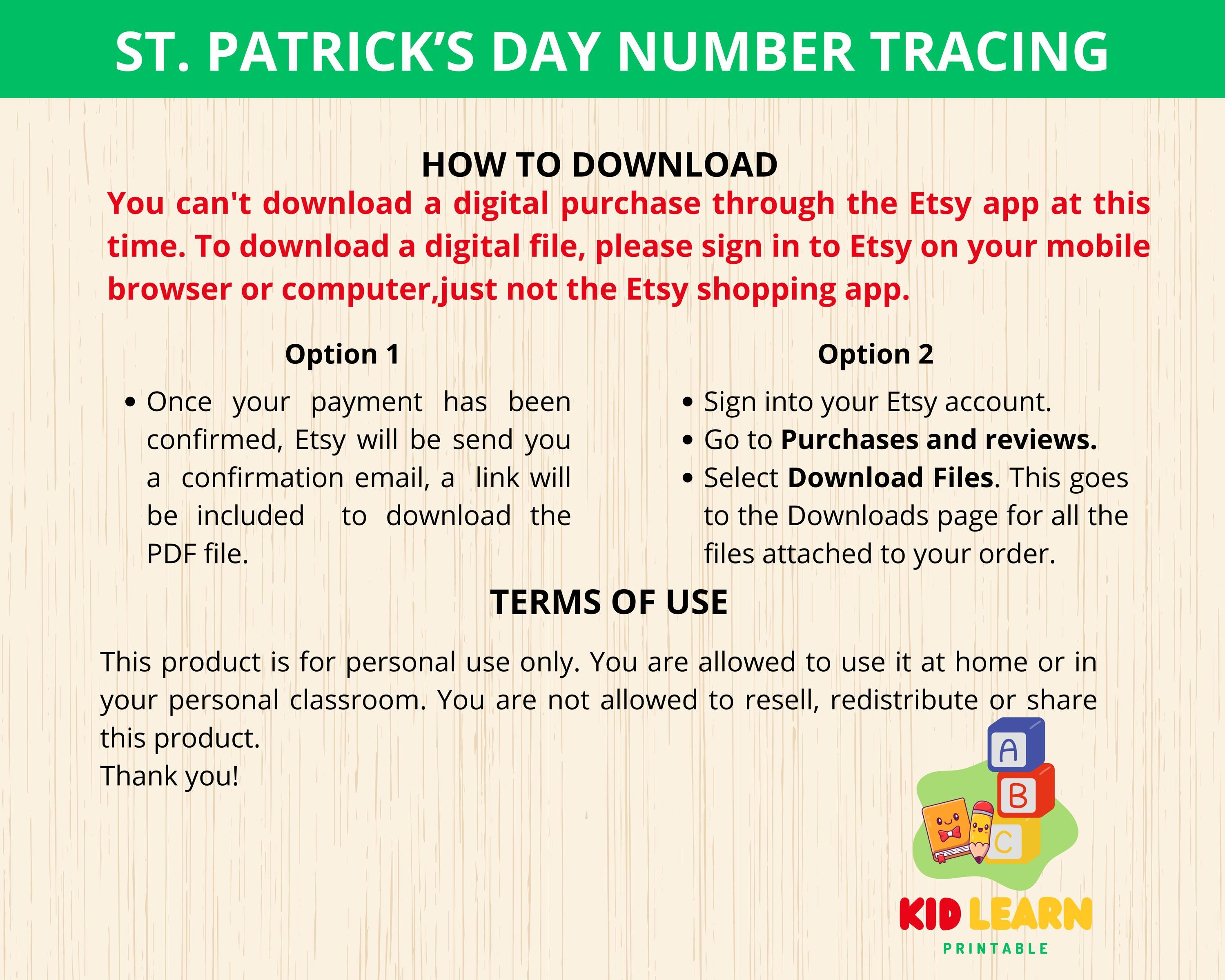 St. Patrick's Number Tracing,st Patricks Tracing Whorksheets,spring ...