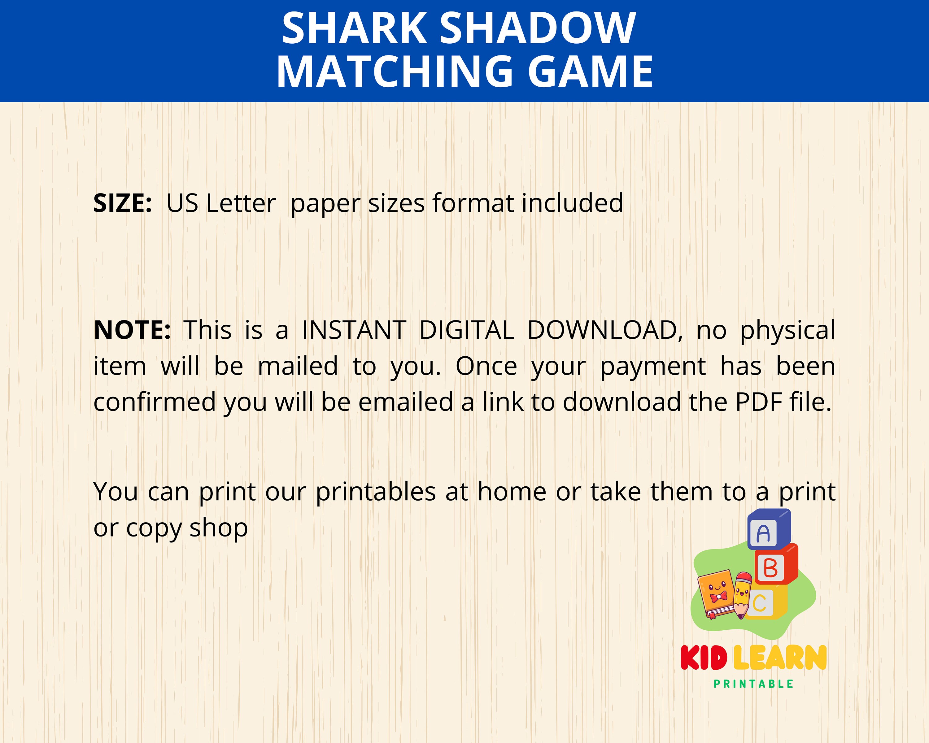 Shark Shadow Matching Game,animals Matching,animal Matching Cards,shark ...