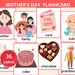 Mother's Day Cards,vocabulary Cards,mother's Day Flashcards, Preschool ...