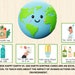 Happy Earth Sad Earth Sorting Activity,earth Day Montessori Preschool ...