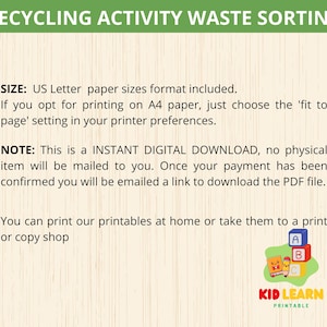 Waste Sorting Activity,garbage Sorting Game,recycling Game,earth Day ...