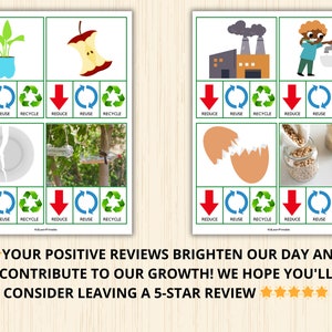 Earth Day Clip Card,earth Day Recycle Sort,earth Day, Waste Sorting ...