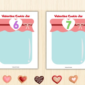 Valentine Counting Activity, Numbers 1-10, Count Activities,prek ...