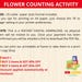 Flower Number Matching,flower Counting Game,spring Counting Numbers ...