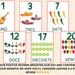 Numbers Bilingual Flashcards, Spanish and English, Early Learning ...
